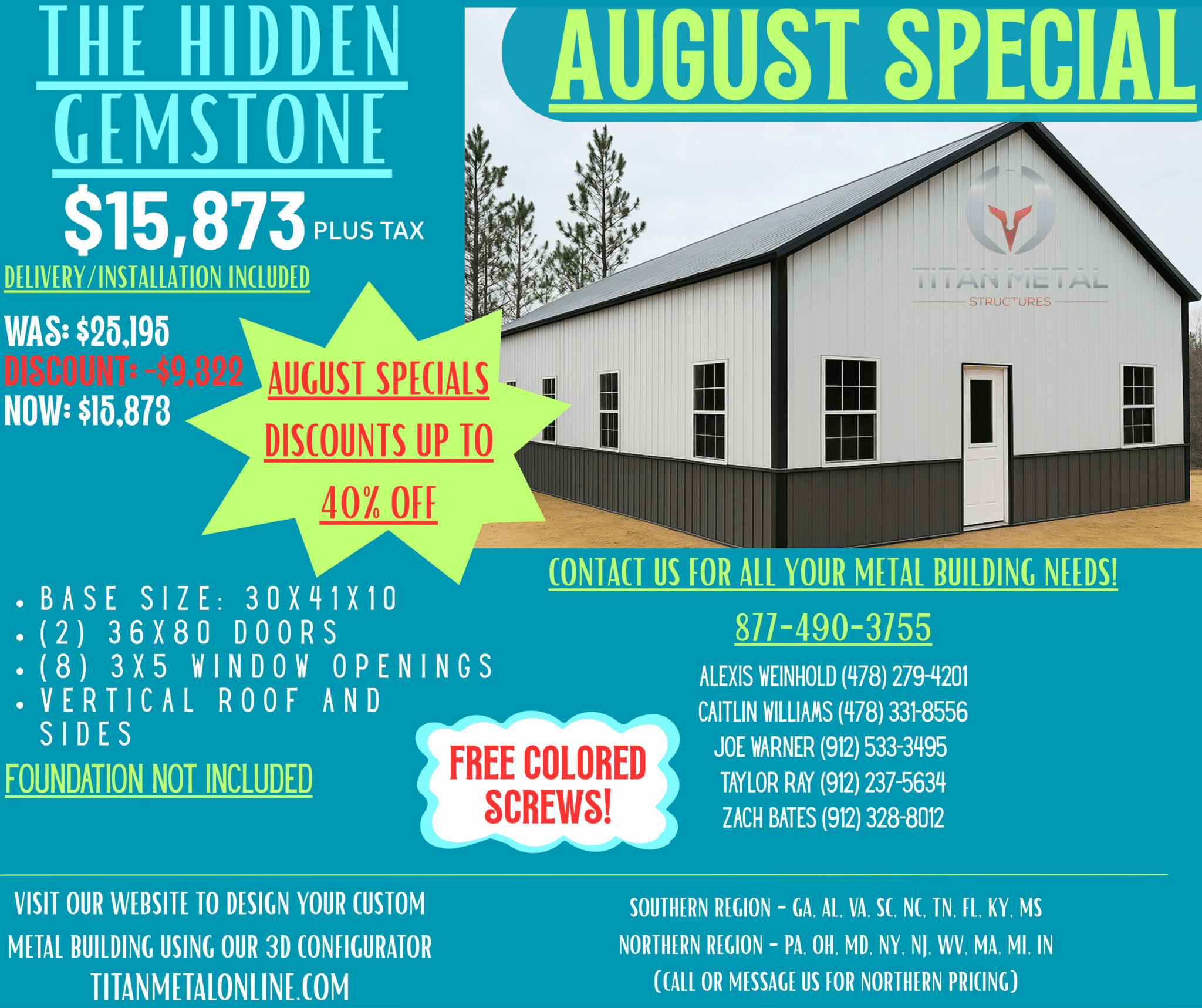 Home - Metal Building Solutions - Titan Metal Structures